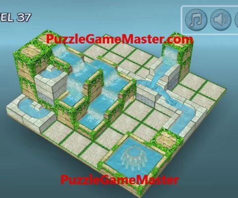 Flow Water Fountain Pools 7x7 Level 37 Answer » Puzzle Game Master