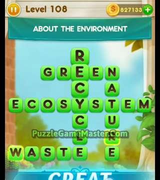 Word Free Time Level 106 107 108 109 110 Answers » Puzzle Game Master