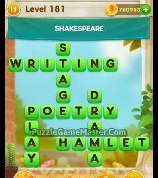 Word Free Time Level 181 182 183 184 185 Answers » Puzzle Game Master