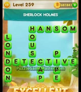 Word Free Time Level 256 257 258 259 260 Answers » Puzzle Game Master