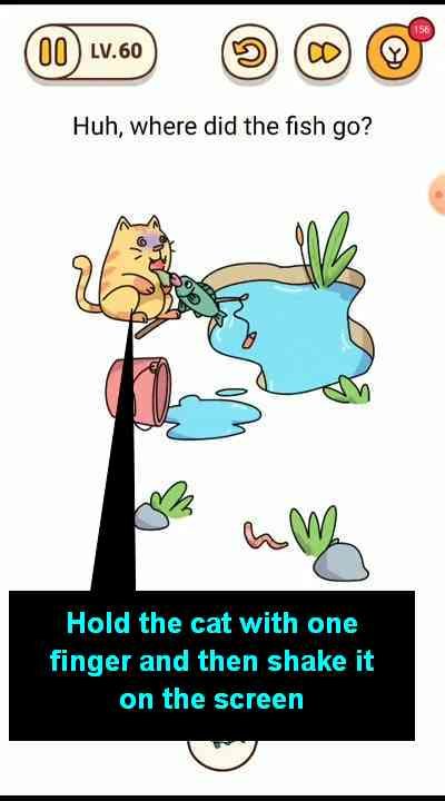 Brain Find Level 60: Huh, where did the fish go? » Puzzle Game Master