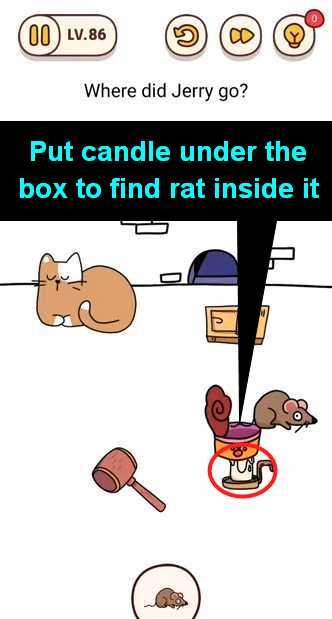 Brain Find Level 86: Where did Jerry go? » Puzzle Game Master